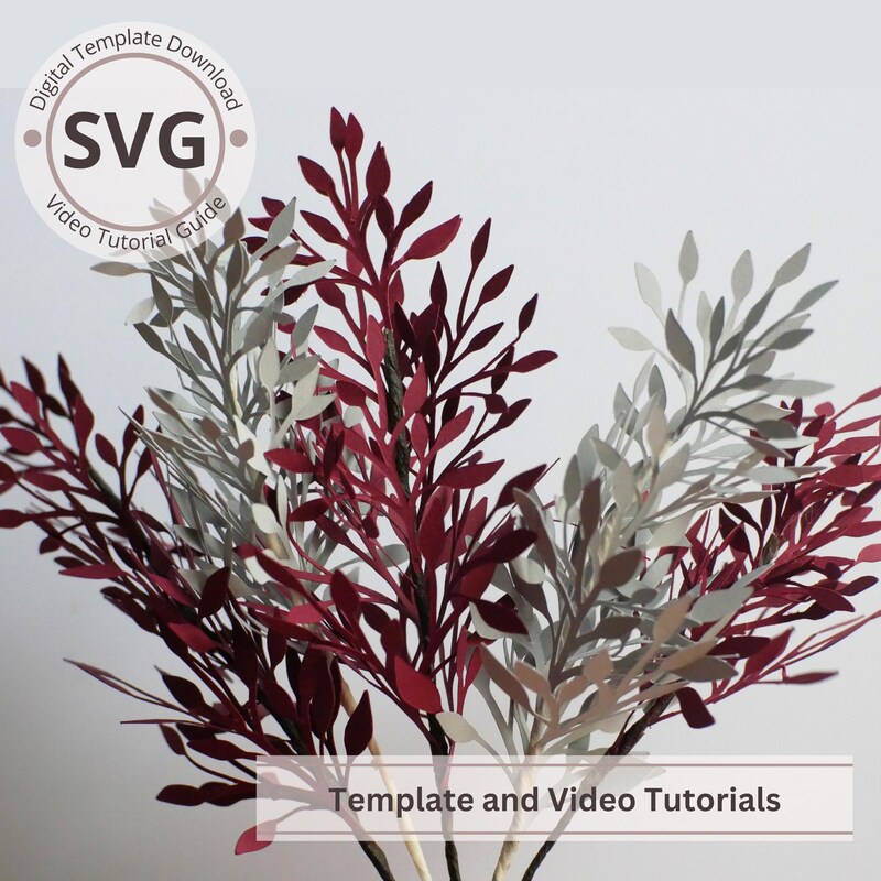 3d Paper Leaves - Etsy