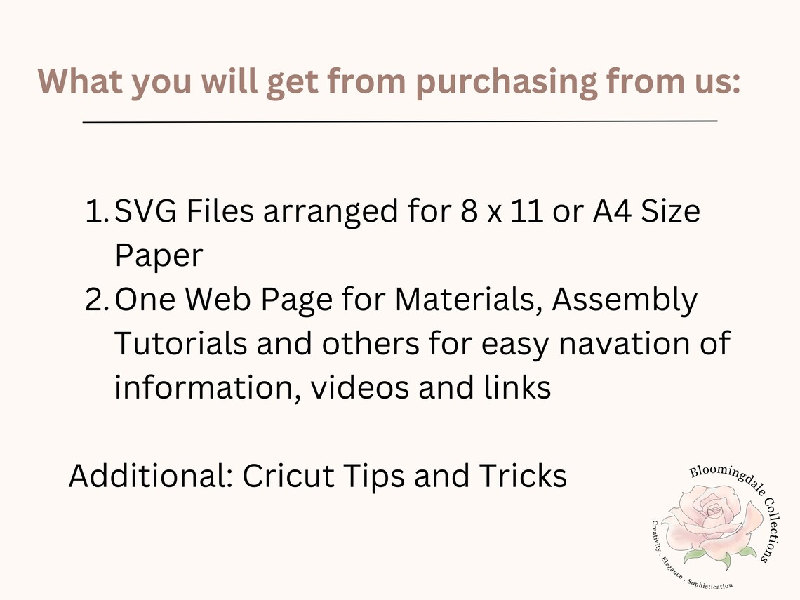 Paper Flower Carnation Template carnation & Leaves Digital SVG Video ...