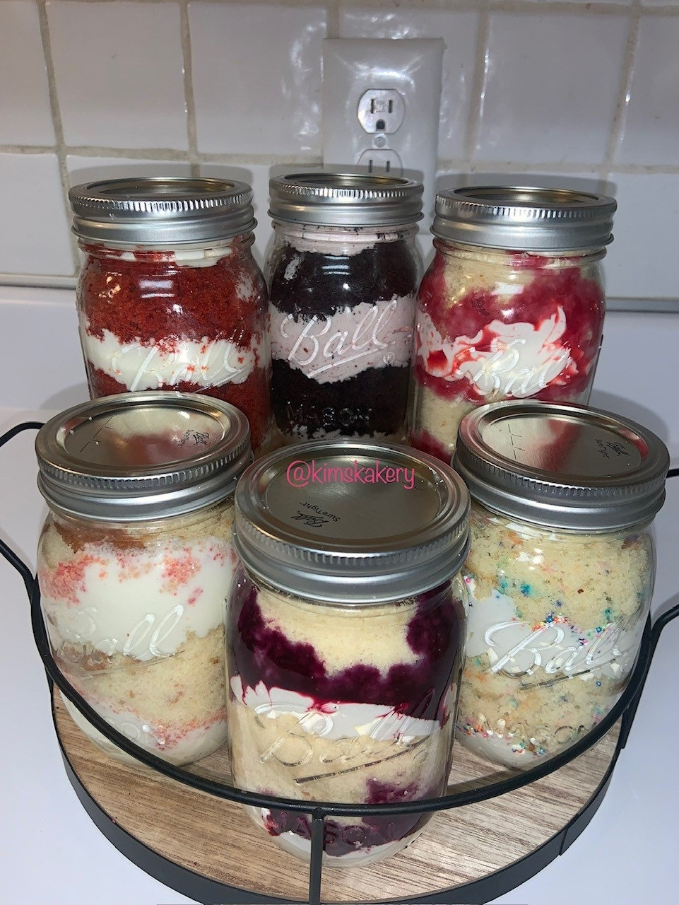 Two 16 Oz Cake Jars *assorted Flavors* - Etsy