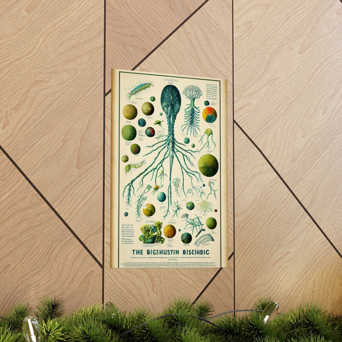 Diagram of an Alien Virus Poster 12 X 18 - Etsy