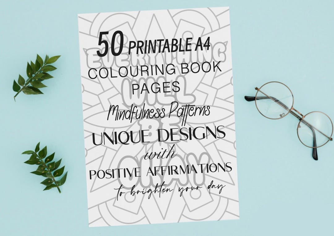 50 Printable Doodle Colouring Pages, Colouring Sheets for Kids, Adult ...