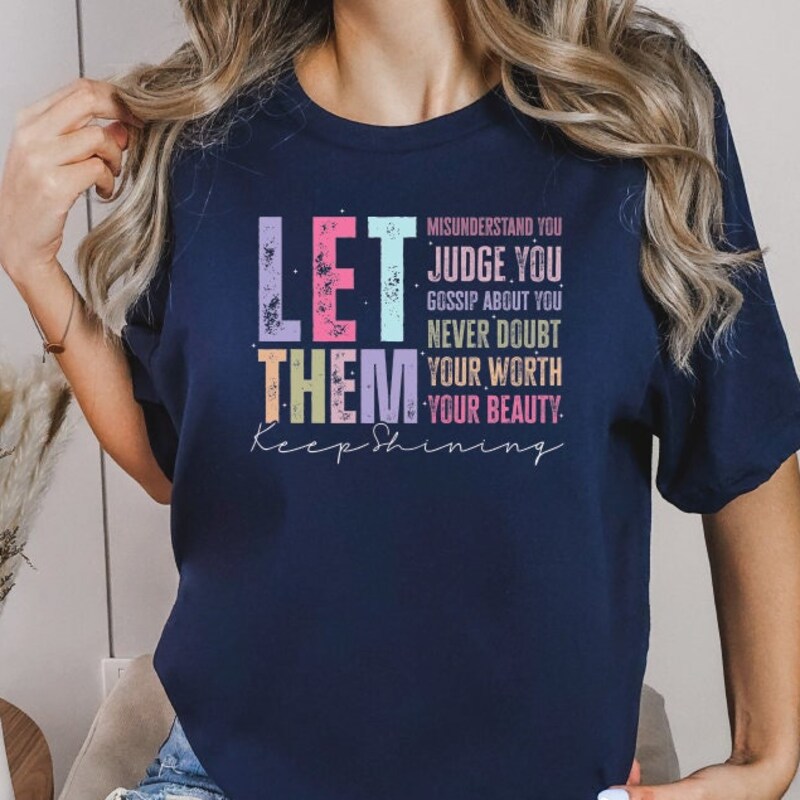 Let Them Shirt - Etsy