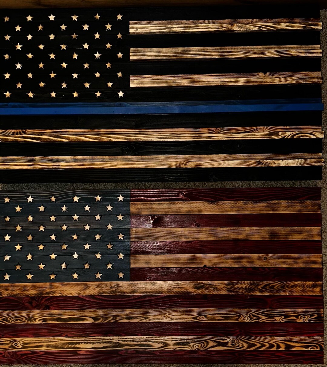 Customized Handmade Wooden Flag - Etsy