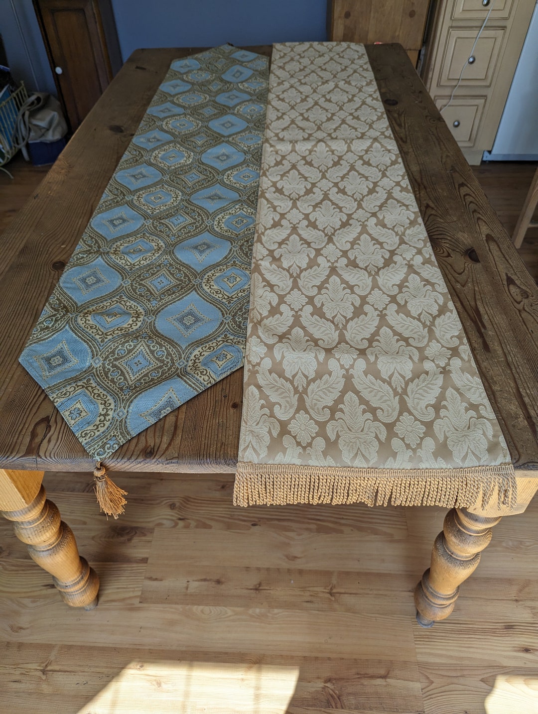 Classical Damask Look Formal Table Runners - Etsy