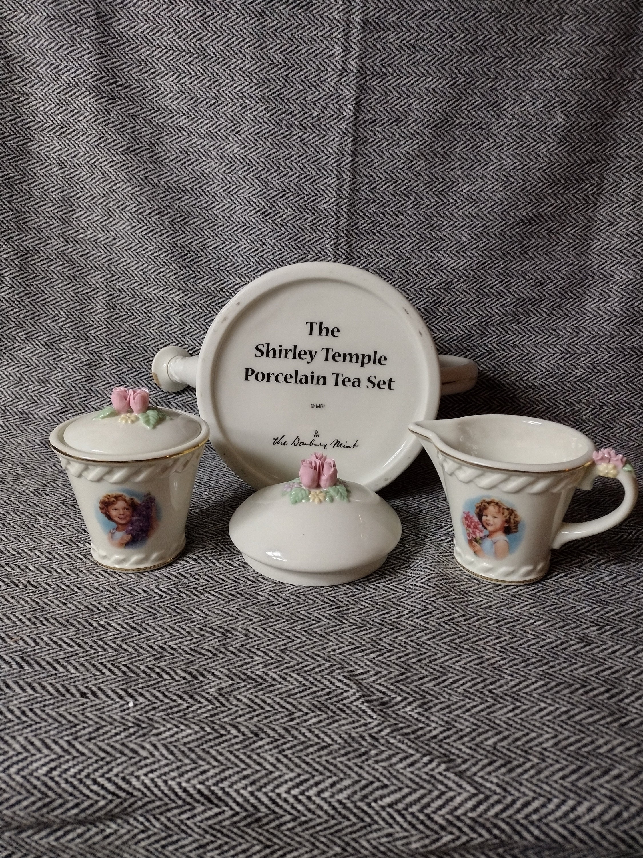 Vintage Danbury Mint "the SHIRLEY TEMPLE Tea Set" - Etsy