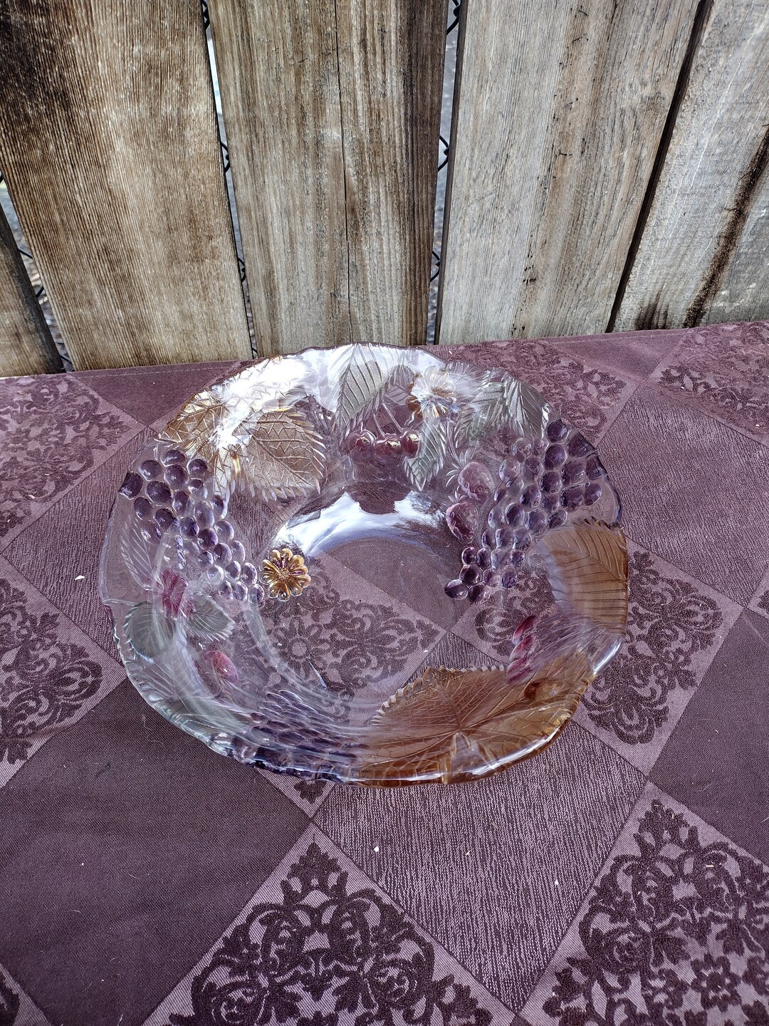 Savoir Vivre Crystal Cornucopia Oval Bowl - Etsy