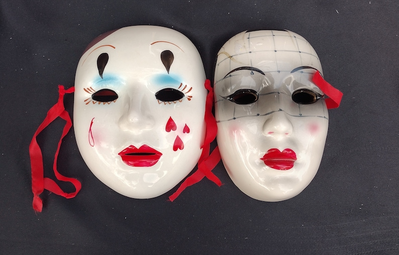 Hand Painted Masks - Etsy