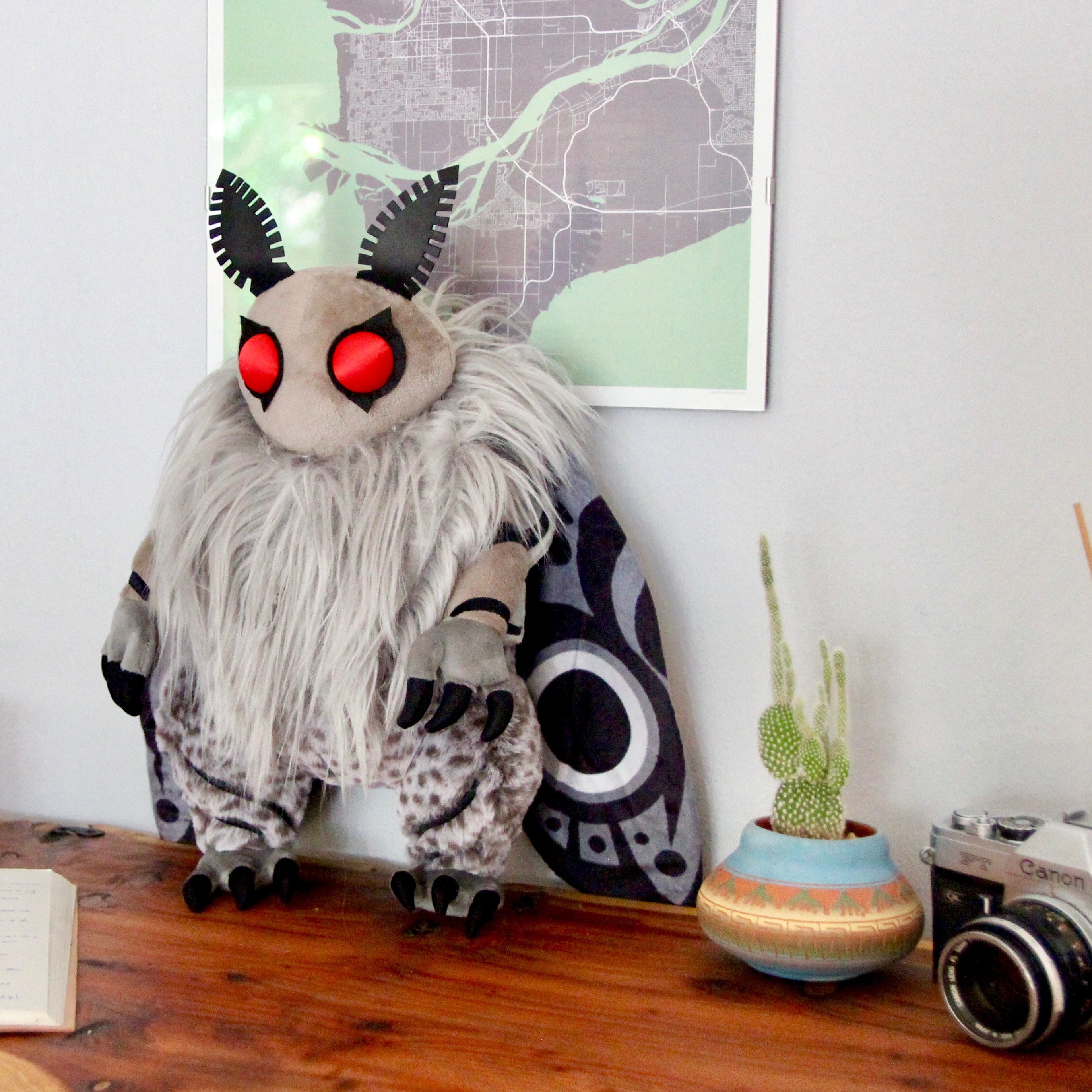 MOTHMAN Cryptid Plushie Strange Fellows - Etsy UK
