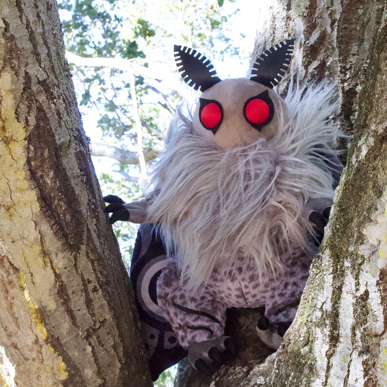 MOTHMAN Cryptid Plushie Strange Fellows - Etsy