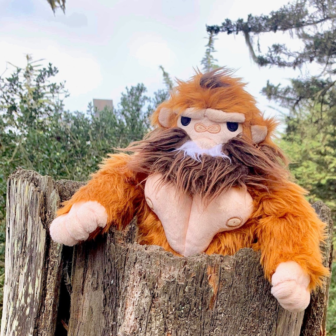 BIGFOOT / Sasquatch Cryptid Plushie Strange Fellows - Etsy