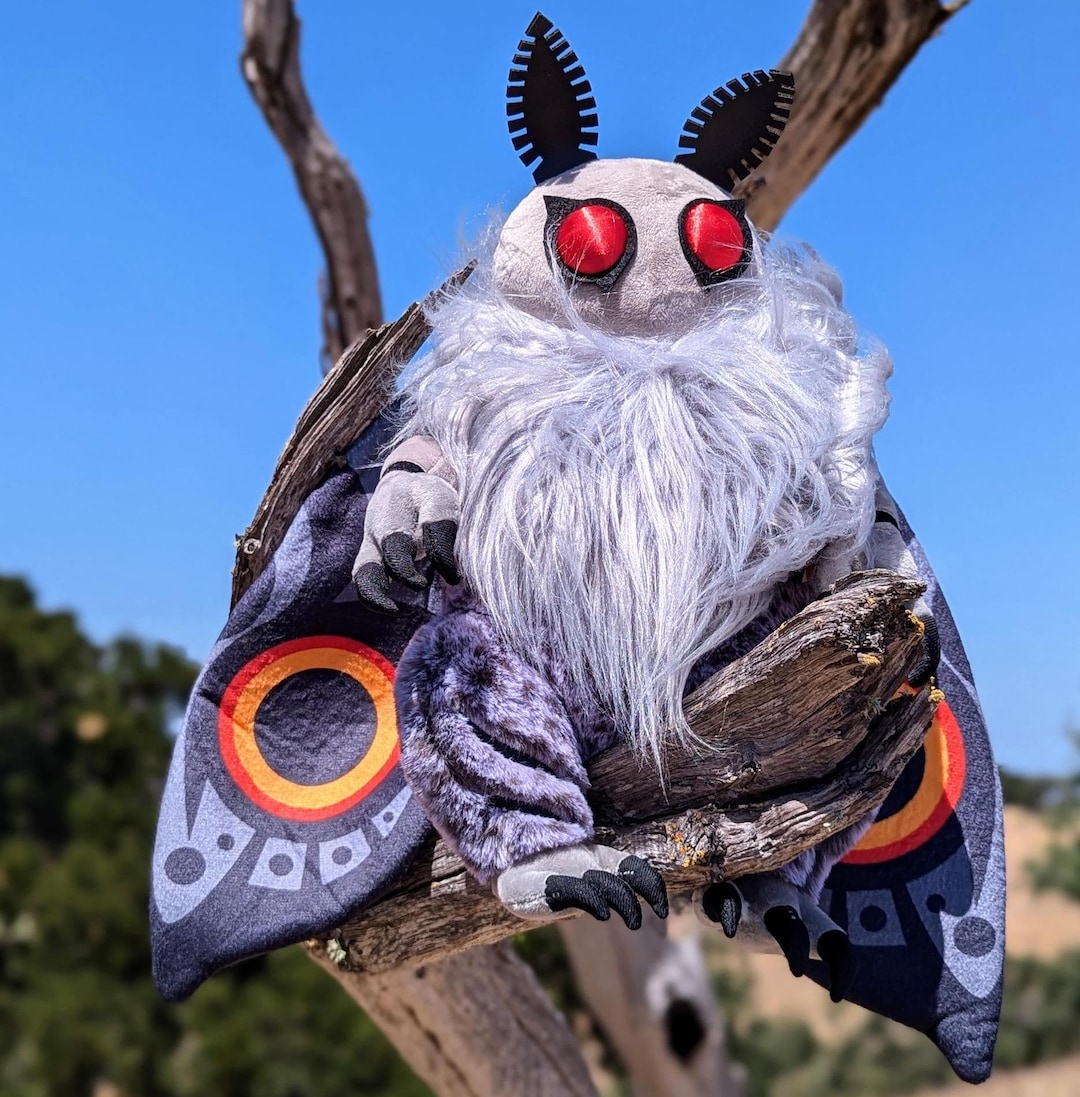 MOTHMAN Cryptid Plushie | Strange Fellows - Etsy