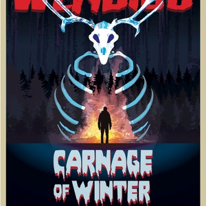 WENDIGO Vintage Movie Poster "carnage of Winter" - Etsy