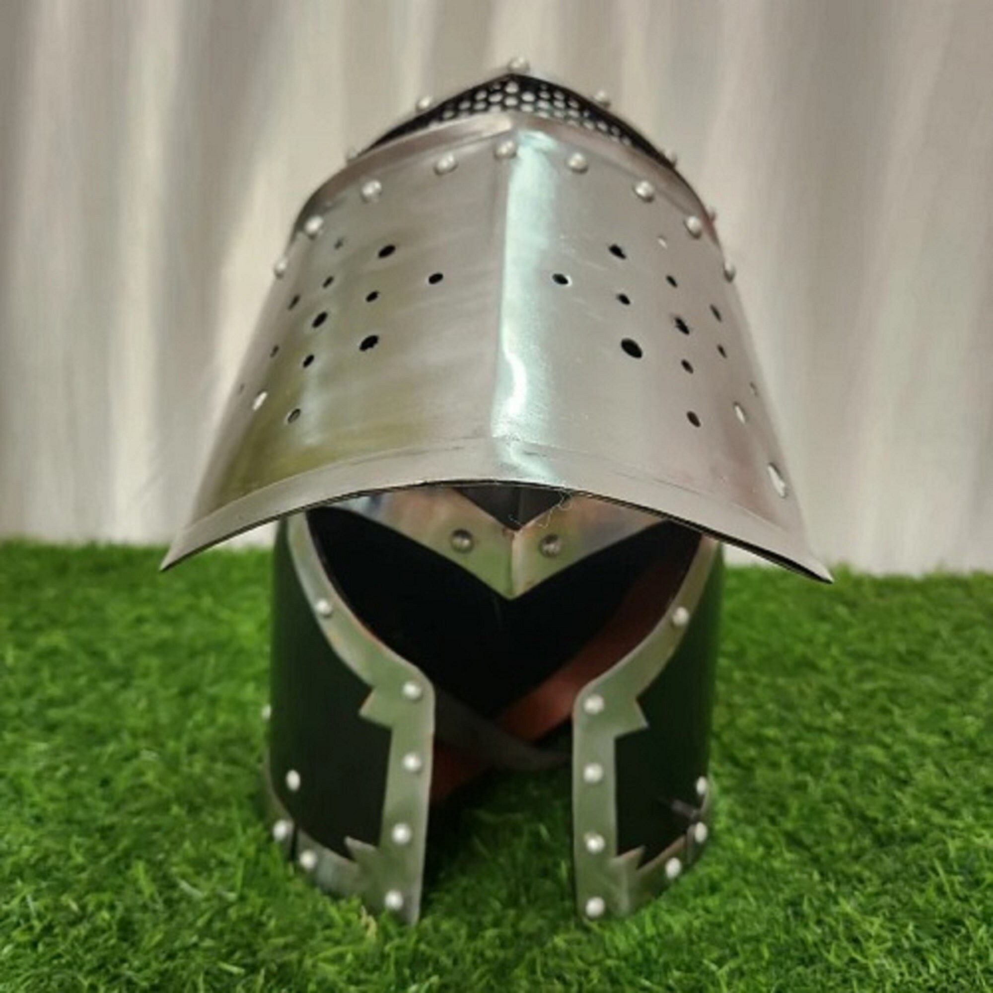 Medieval Barbuta Helmet barbuta Helmet Authentic Medieval - Etsy