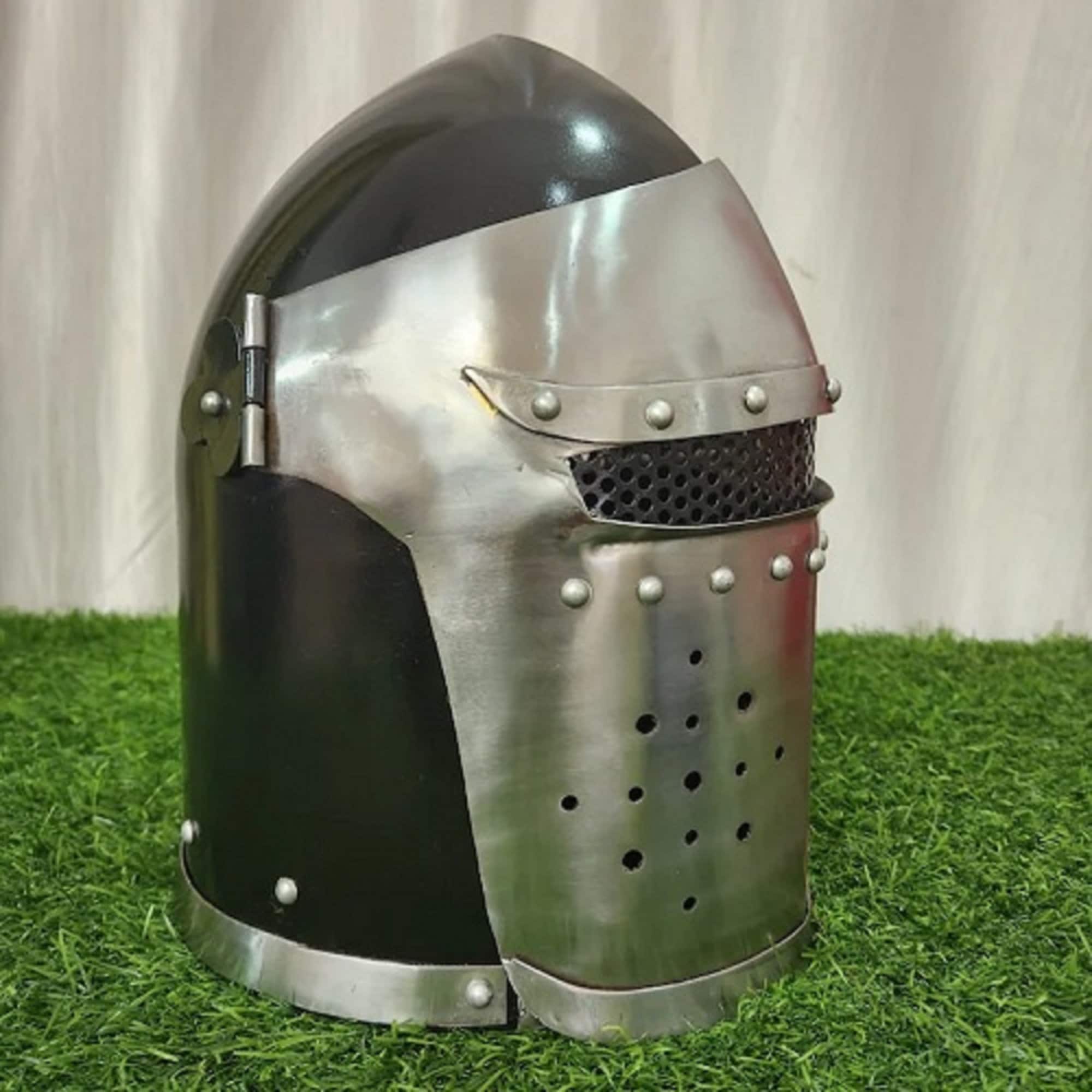 Medieval Barbuta Helmet barbuta Helmet Authentic Medieval - Etsy