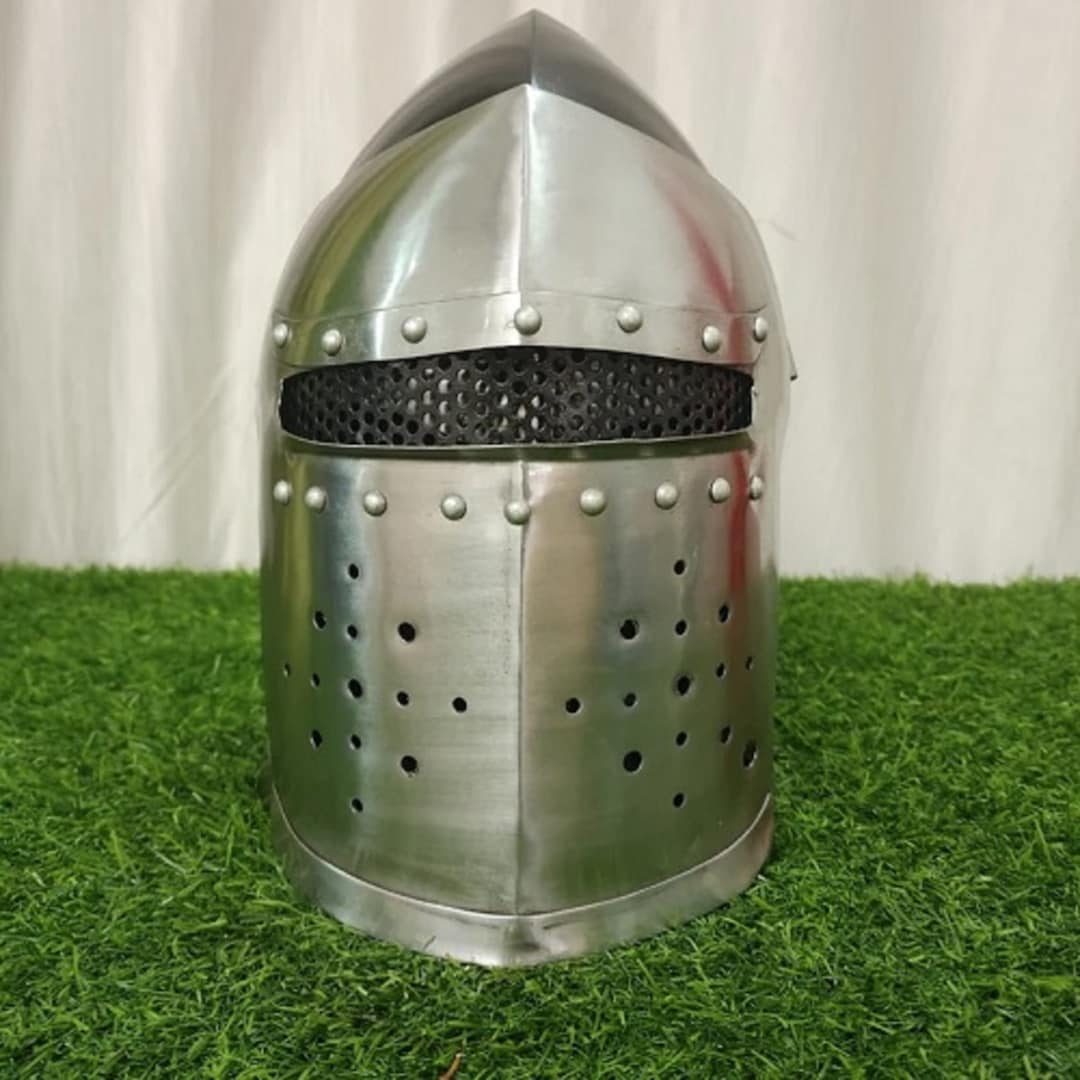 Medieval Barbuta Helmet barbuta Helmet Authentic Medieval - Etsy