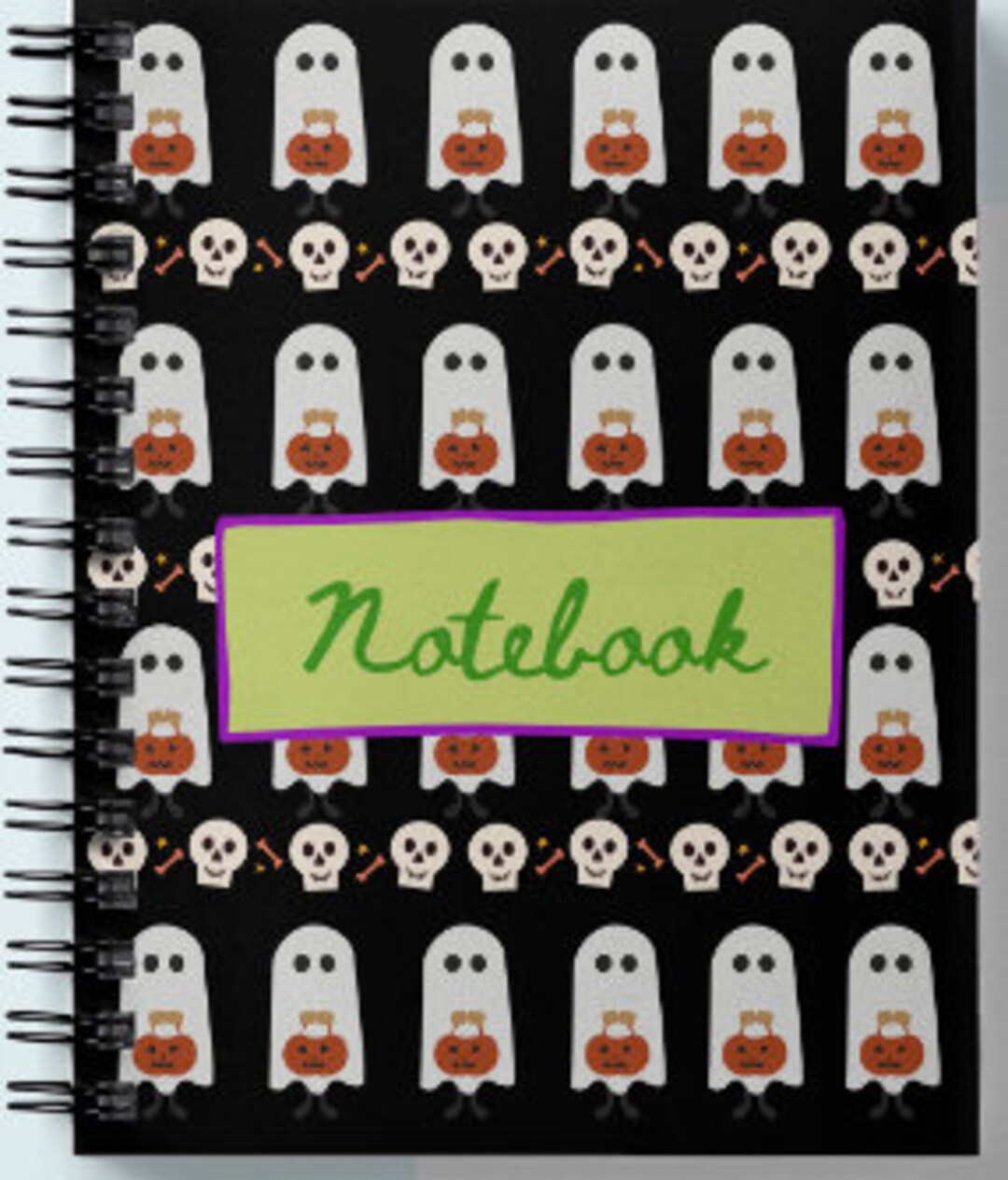 Spooky Notebook | Halloween Notebook | Cute Halloween - Etsy