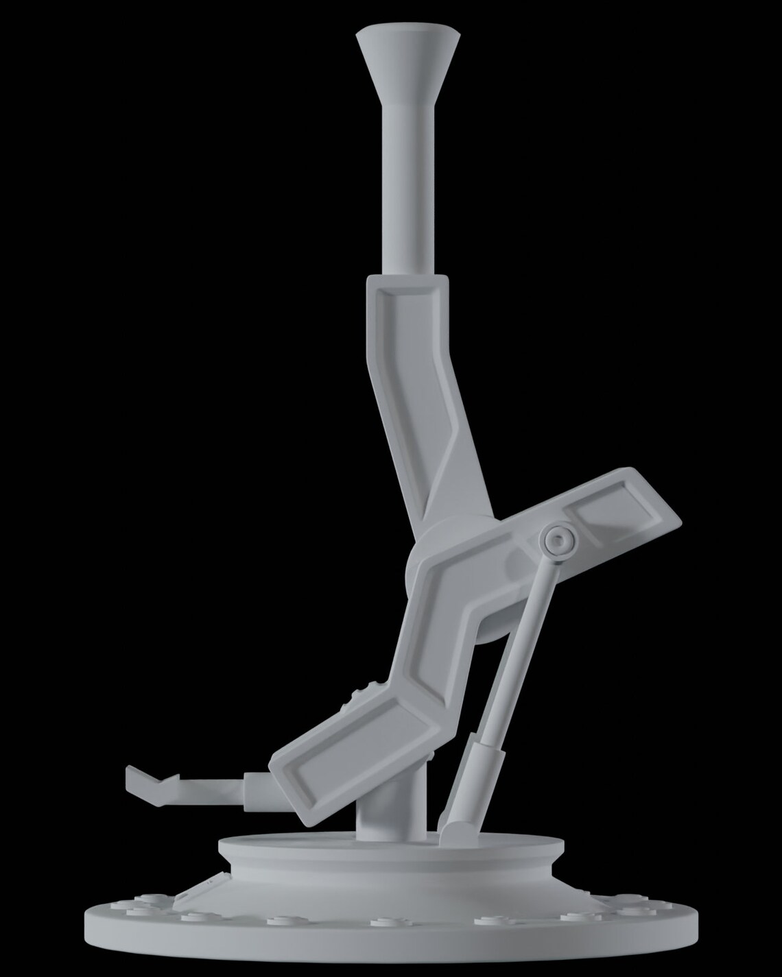 Digital 3D Cosplay Costume Helmet Stand for Iron Man Helmet 3D ...