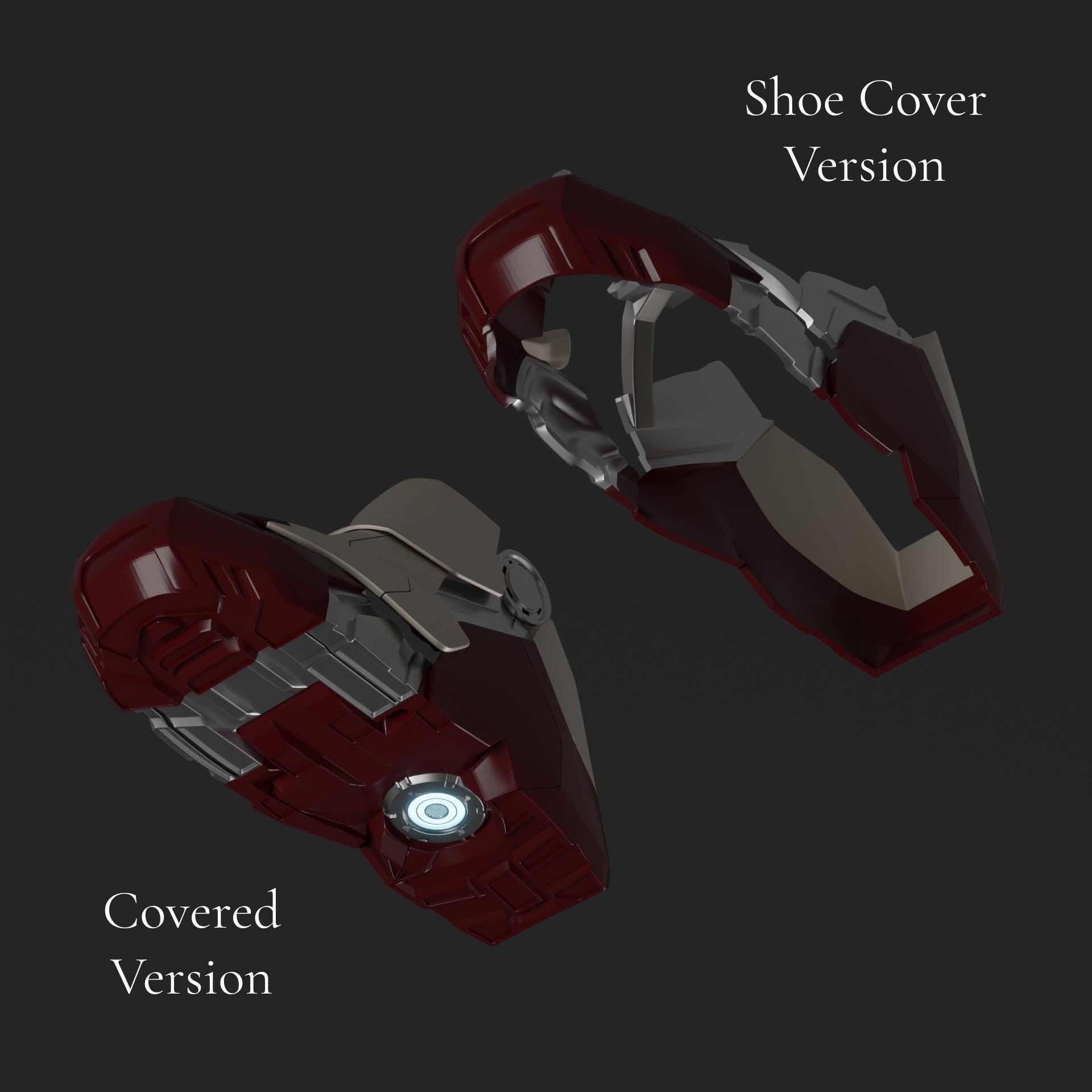 Digital 3D Iron Man MK 42/43 3D Printable Iron Man Cosplay Costume Boot ...