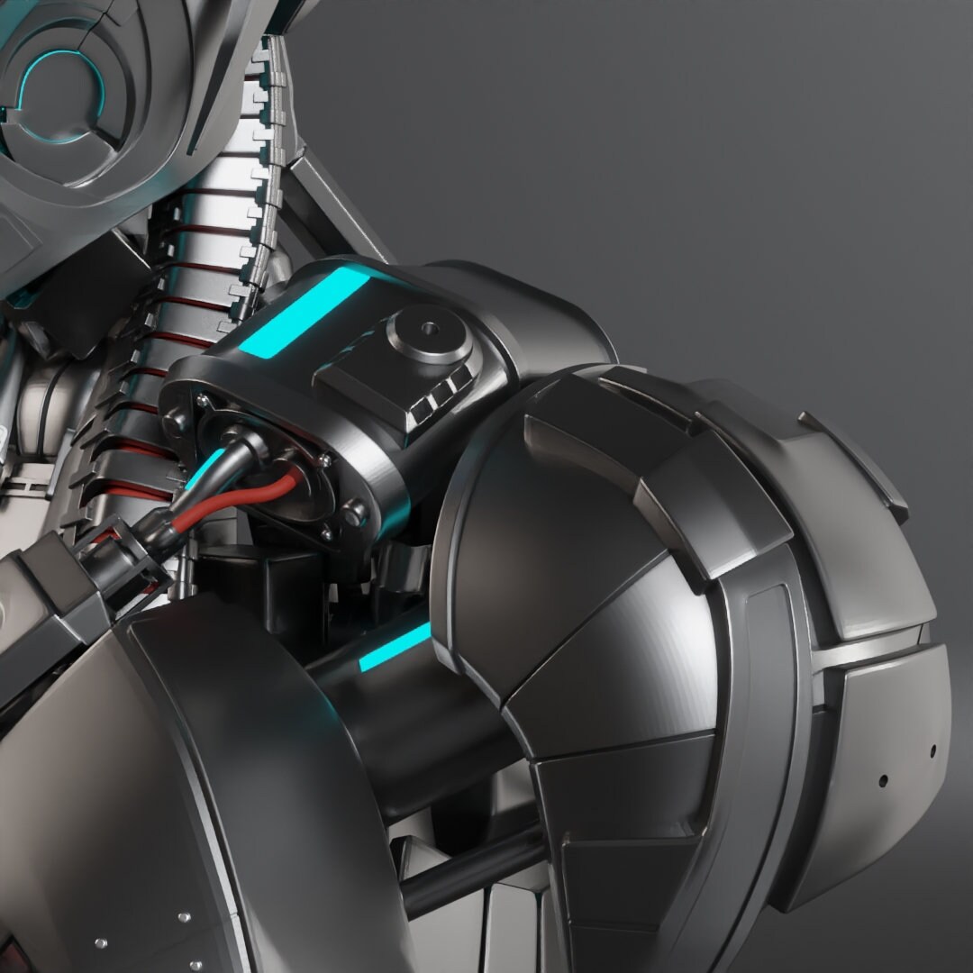 Ultron Sentry 3D Printable Life-sized Motorized Bust STL ONLY - Etsy