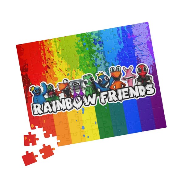 Rainbow Friends Backpack - Etsy