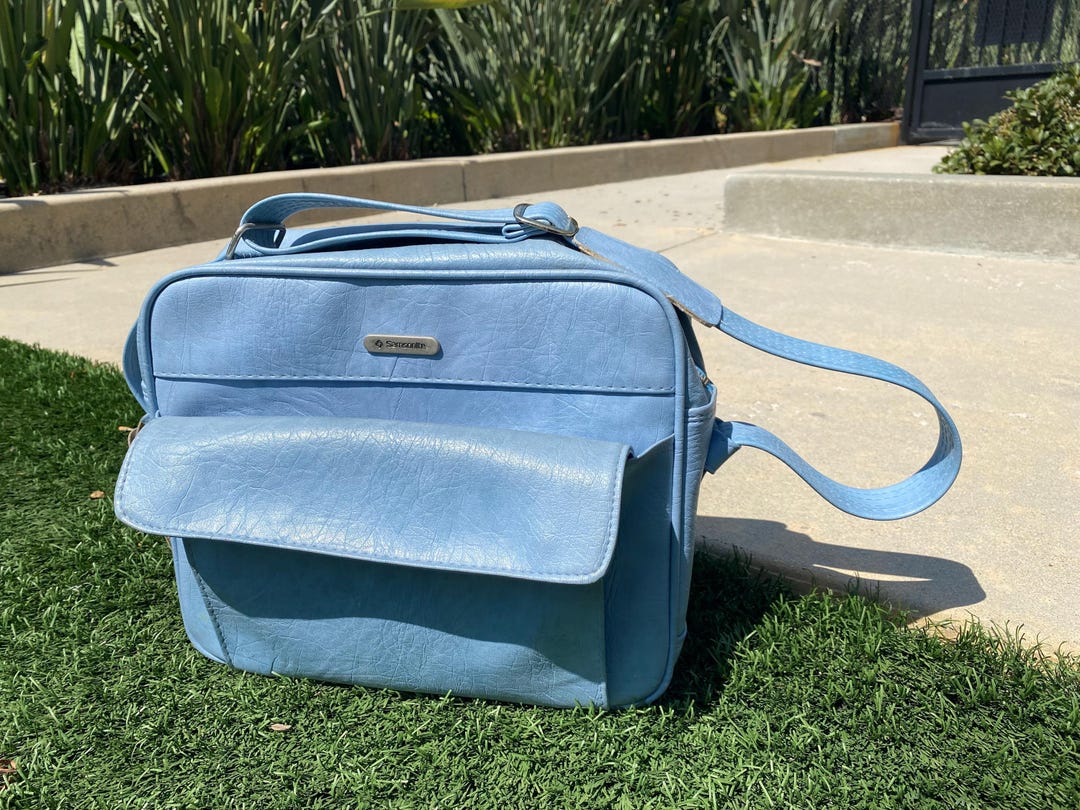 Vintage Baby Blue Samsonite Cordoba Luggage Carry on Overnight Bag - Etsy