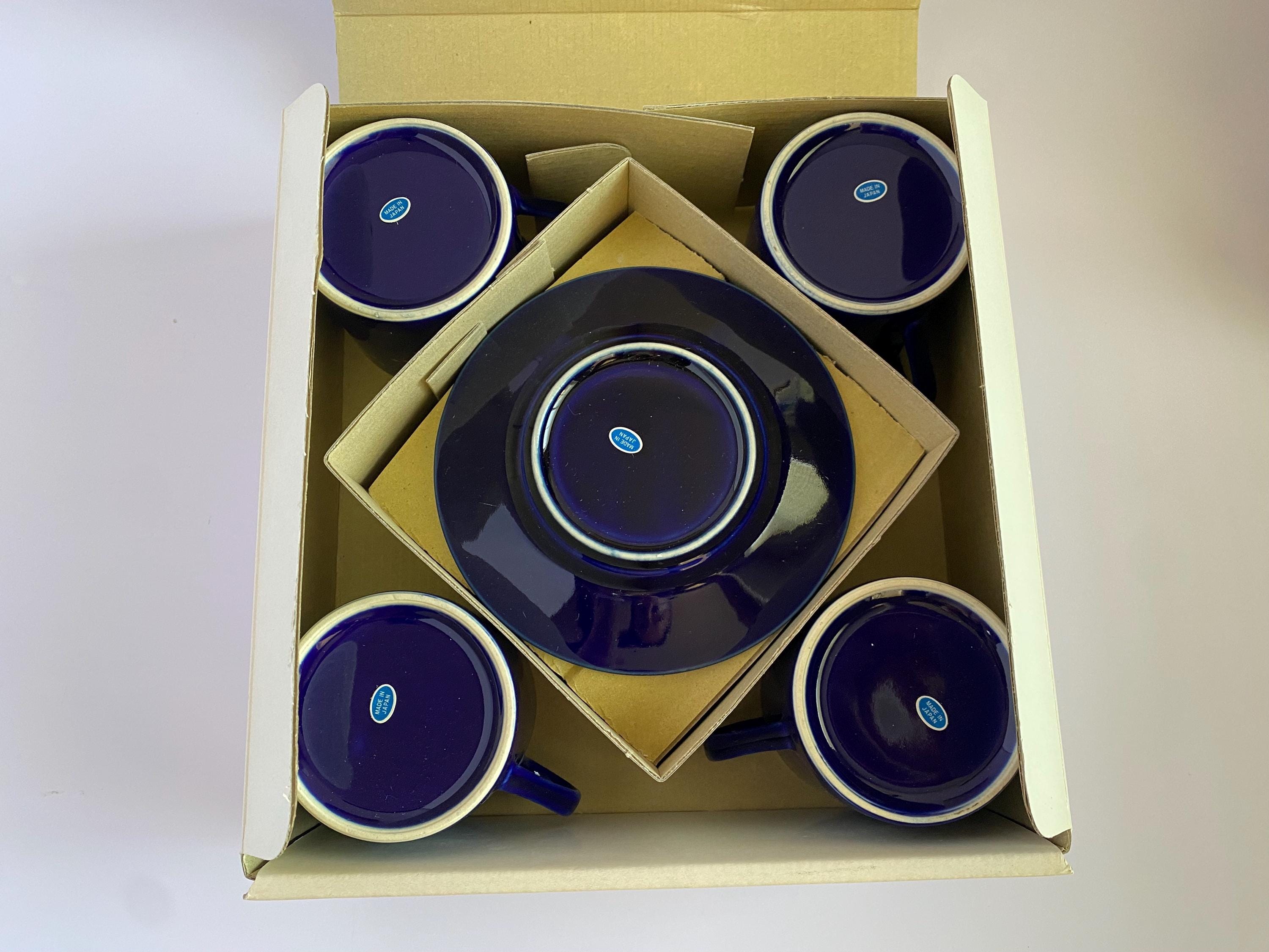 Vintage NOS Signature Housewares Made in Japan Celestial Cobalt Blue ...