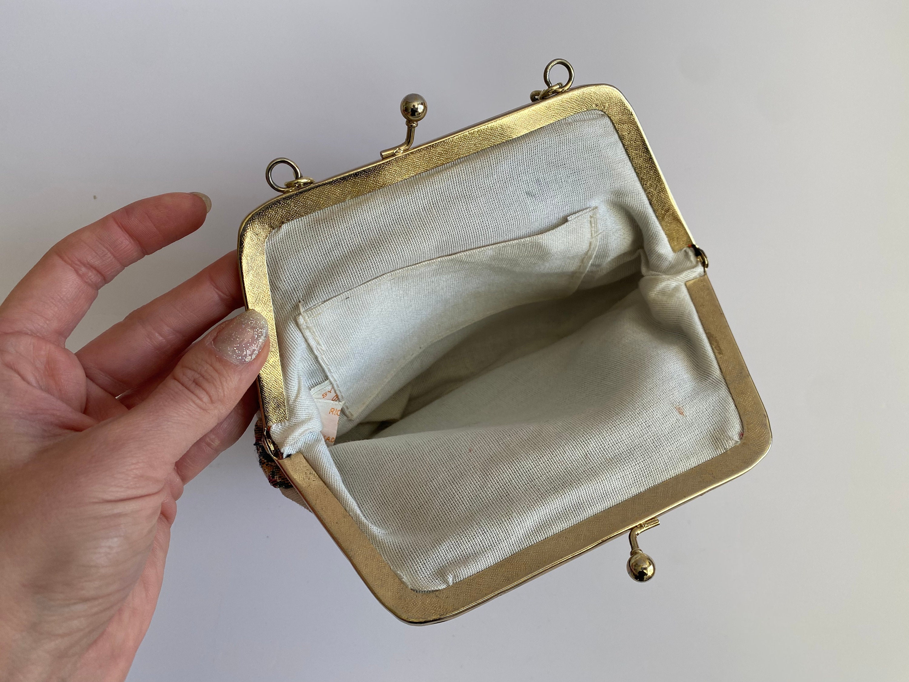 Vintage Walborg Made in Hong Kong Tapestry Bag - Etsy