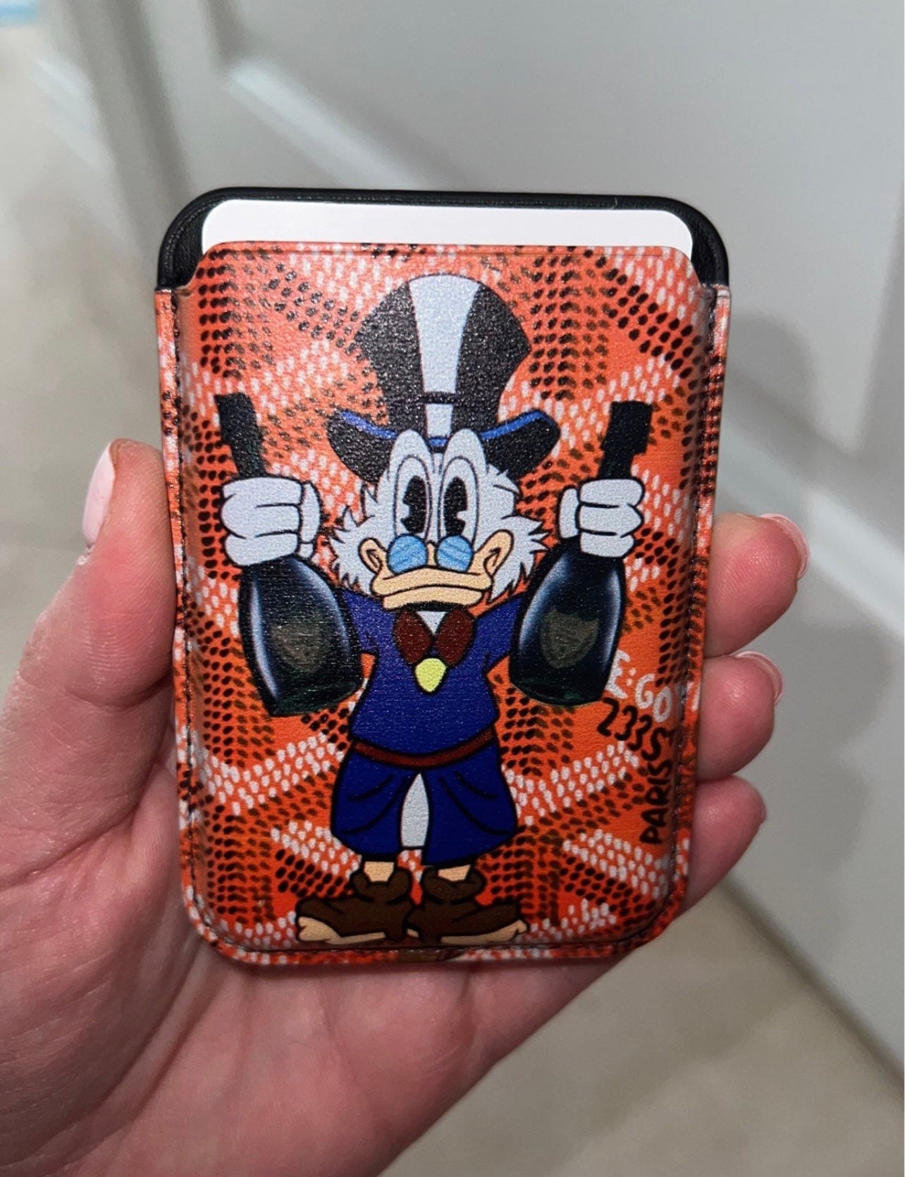Scrooge iPhone Magsafe Wallet Card Holder - Etsy