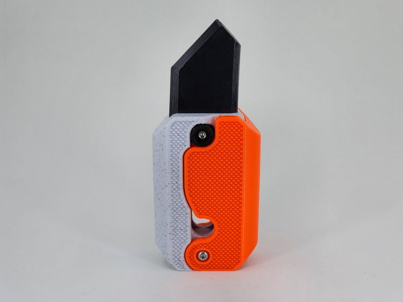 Enhanced Knurled Tiktok Fidget Toy Gravity Knife Dull Edge - Etsy