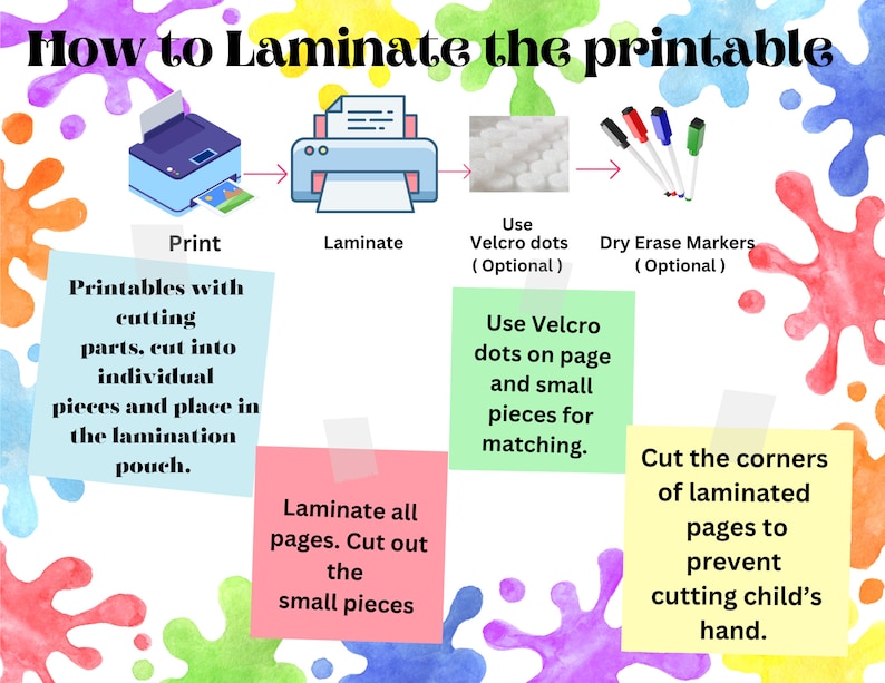 Dinosaur Color Matching Activity, Toddler Busy Book, Learning Binder ...