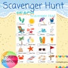 Camping Scavenger Hunt, Family Camp Game, Camping Activity for Kids ...