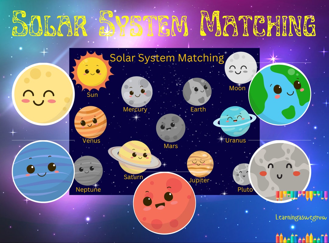 Solar System Activity, Planets Activity, Space Printable, Toddler Busy ...
