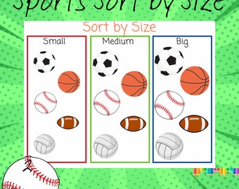 Donuts Sort by Size Activity, Size Sorting, Toddler Busy Book, Learning ...