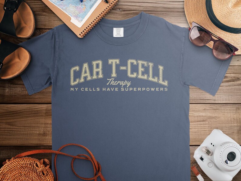 CAR T-cell Therapy T-shirt, My Cells Have Superpowers Tee, Funny Cancer ...