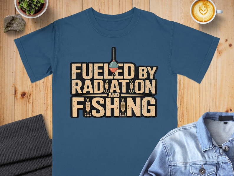 Fueled by Radiation and Fishing T-shirt, Funny Chemo Shirt, Cancer ...