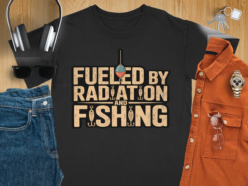 Fueled by Radiation and Fishing T-shirt, Funny Chemo Shirt, Cancer ...