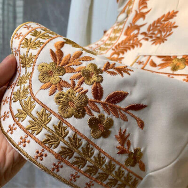 Embroidered Coat - Etsy