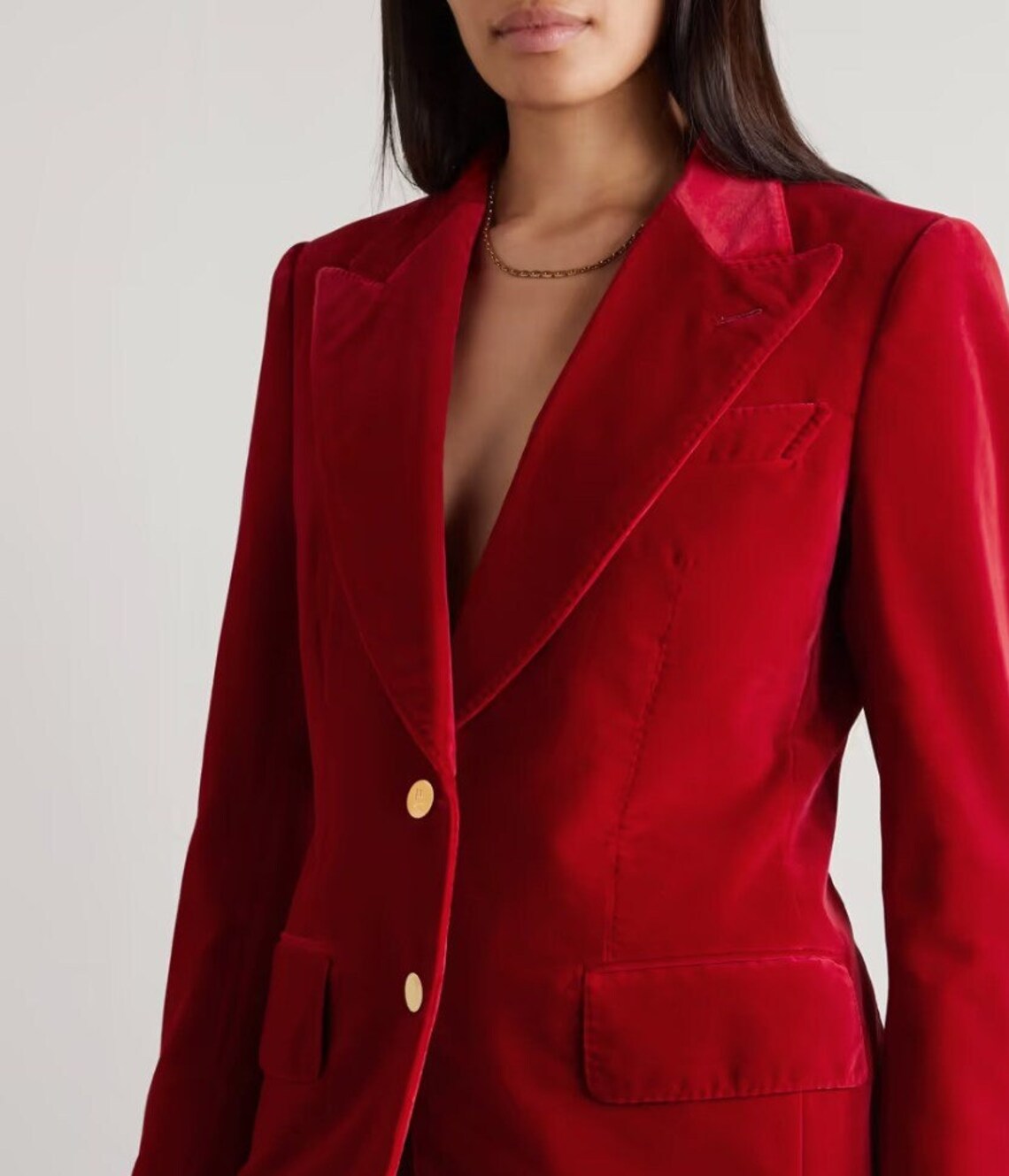 Women Red Velvet Suit Custom Made Designer 2pc Coat Pant for - Etsy
