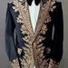 Men Black Velvet Hand Embroidered Blazer/jacket/coat for - Etsy
