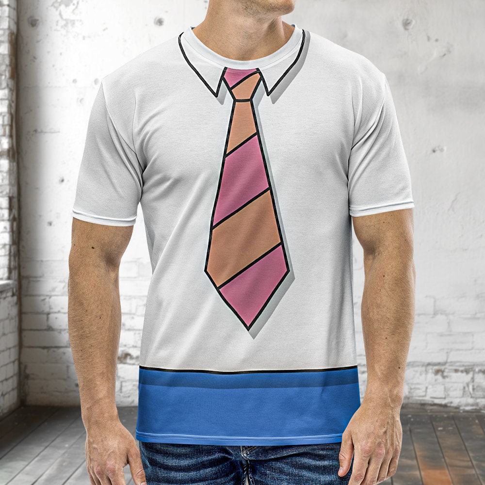 Homer Simpson Costume T-shirt, the Simpsons, Character All Over Tshirt ...