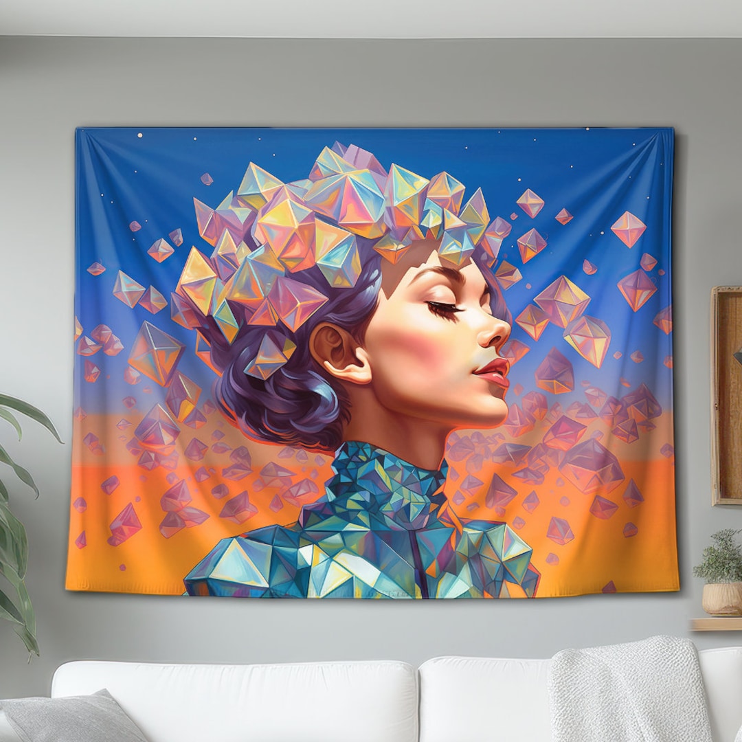Lucy in the Sky With Diamonds Wall Tapestry, Hanging Wall Art Decor ...