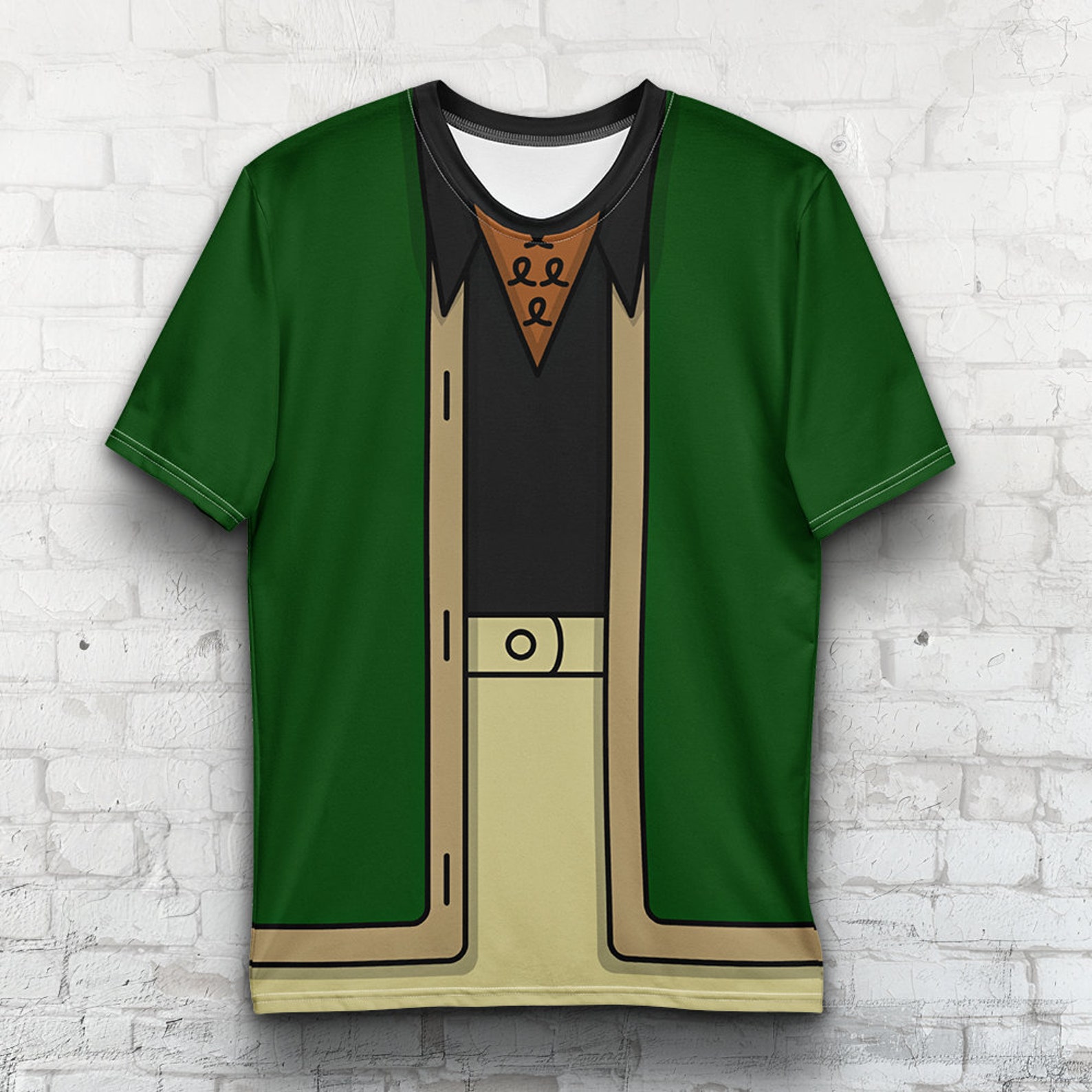 Apu Nahasapeemapetilon Costume T-shirt, the Simpsons, Character All Over Tshirt, Men Women Ultra ...