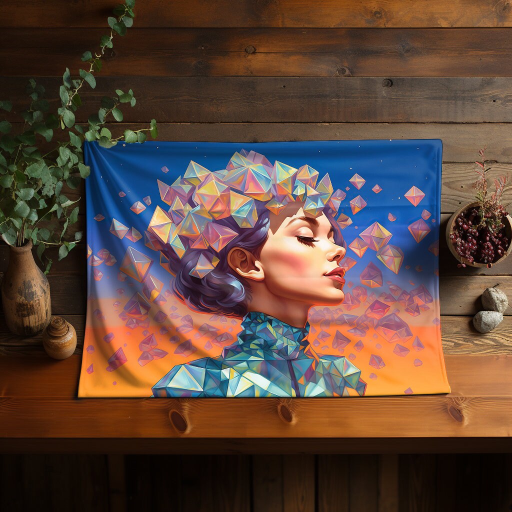Lucy in the Sky With Diamonds Wall Tapestry, Hanging Wall Art Decor ...