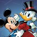 Mickey Mouse and Scrooge Mcduck Poster, Disney, Canvas Wrap Wall Art ...