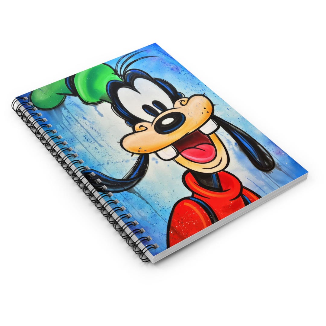Plan Your Disney Magic With Goofy's Notebook - Etsy