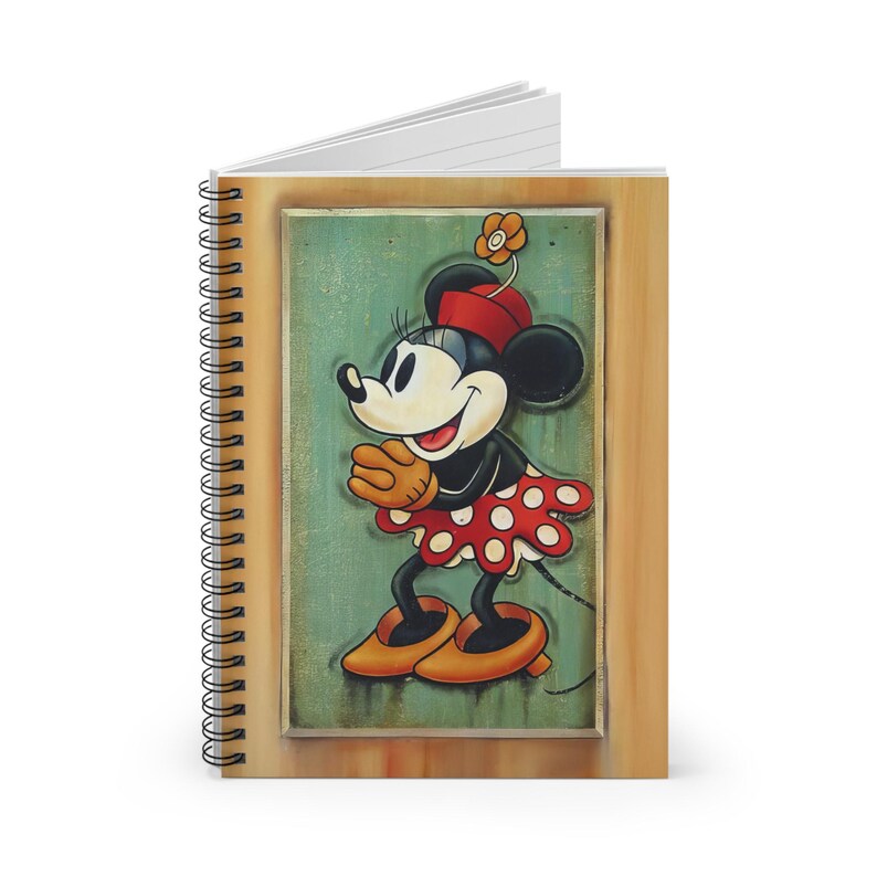 Minnie Mouse Notebook | A Disney Lover's Must Have! - Etsy