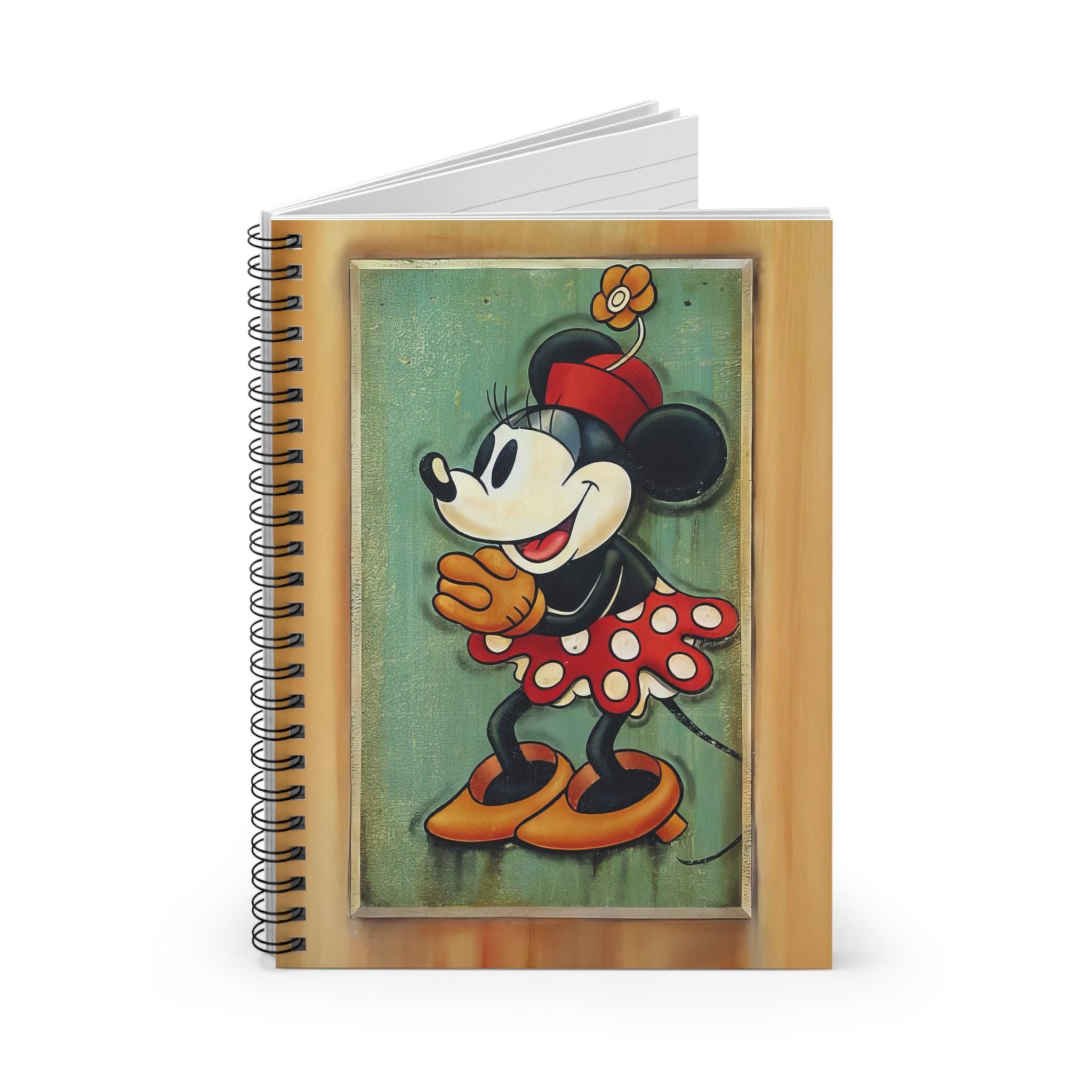 Minnie Mouse Notebook | A Disney Lover's Must Have! - Etsy