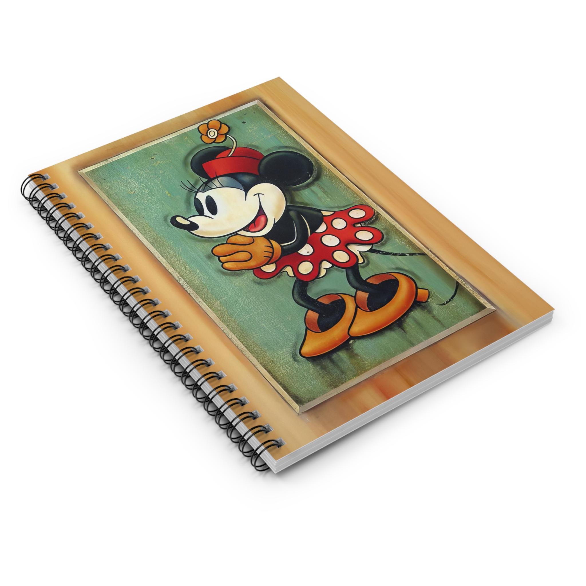 Minnie Mouse Notebook | A Disney Lover's Must Have! - Etsy