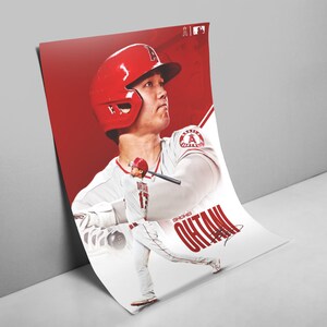 Shohei Ohtani Canvas, Shohei Ohtani Poster, Los Angeles Angels, Canvas ...
