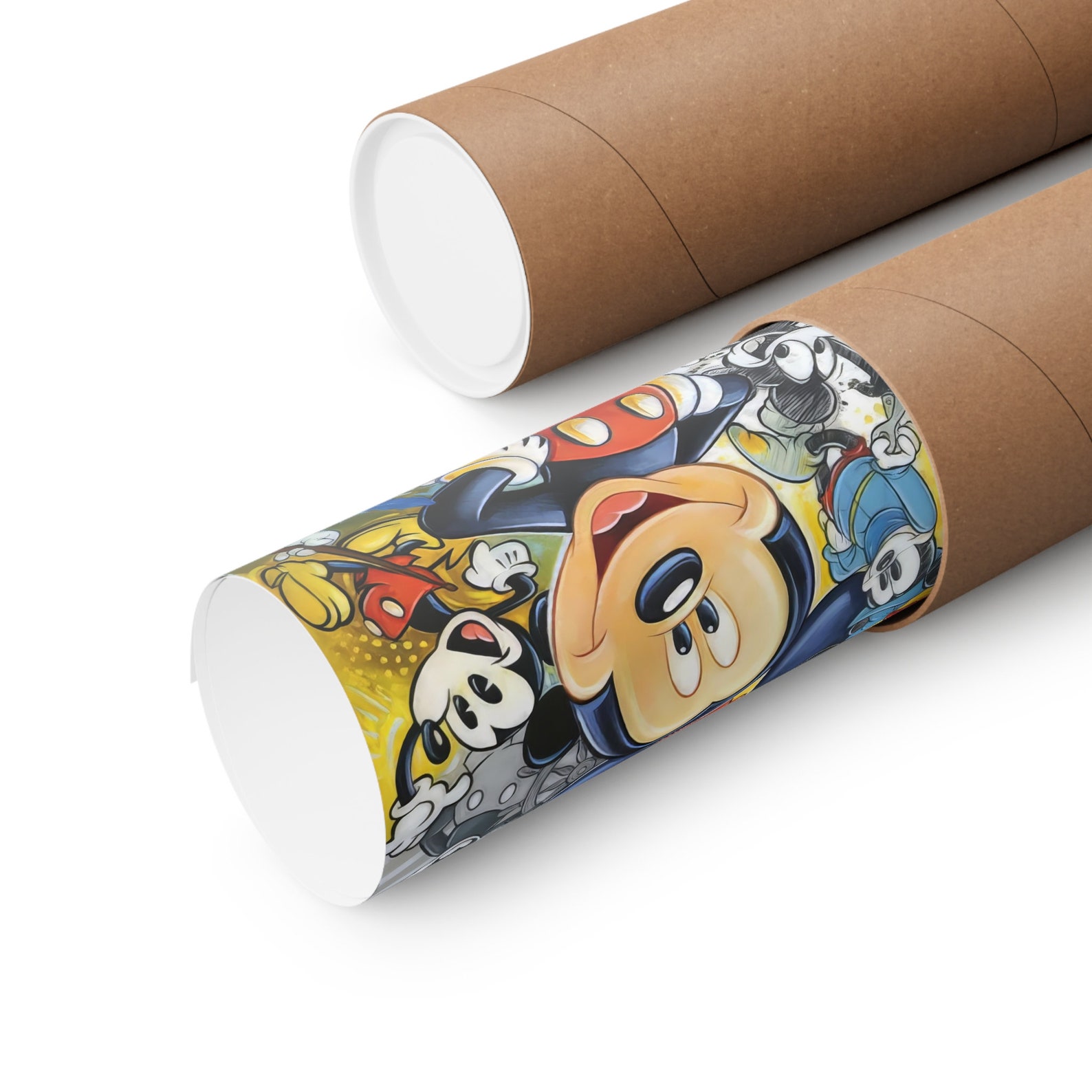 Mickey Mouse Canvas Wrap Wall Art Mickey Mouse Poster - Etsy